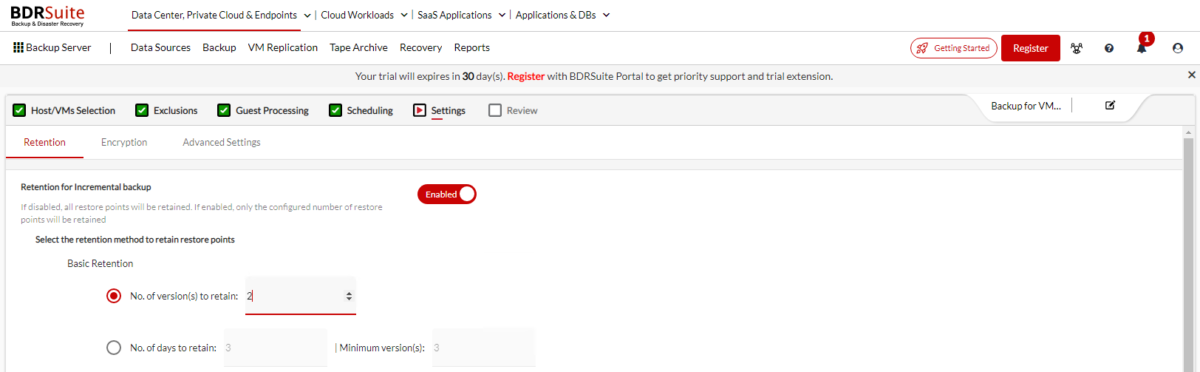 Configuring VMware Backup with BDRSuite: A Step by Step Guide