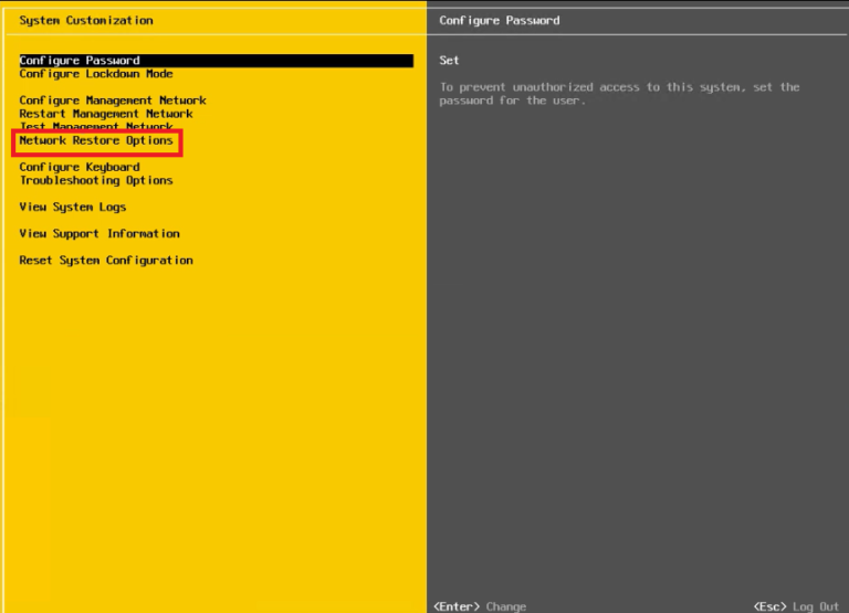 Rebuilding Distributed Switch on New vCenter Instance Using a Backup