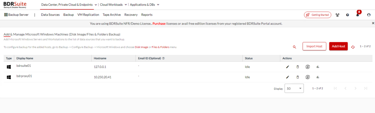 Endpoint Backup using BDRSuite – A Step by Step Configuration